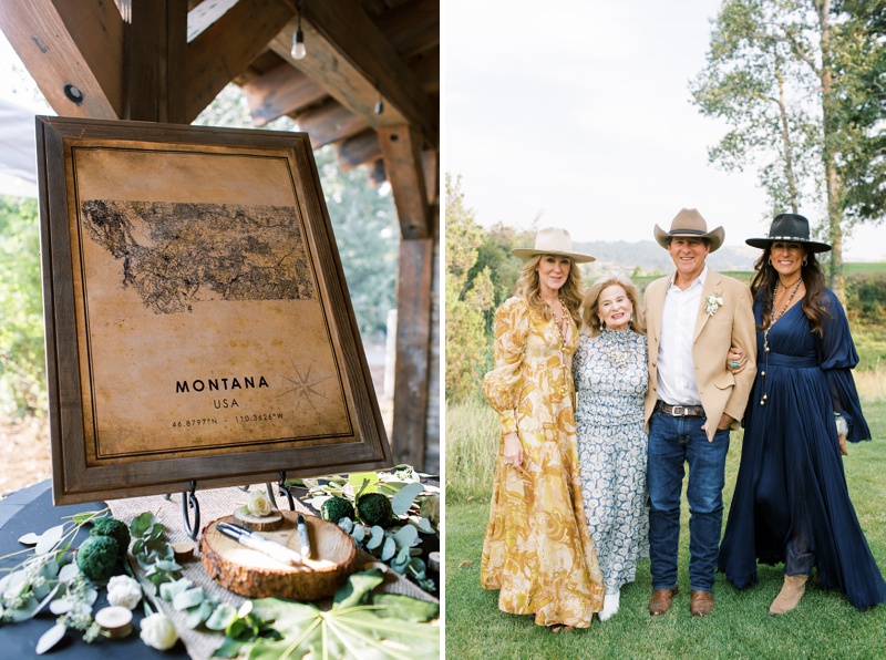 Wedding at the Rock Creek Cattle Company Montana